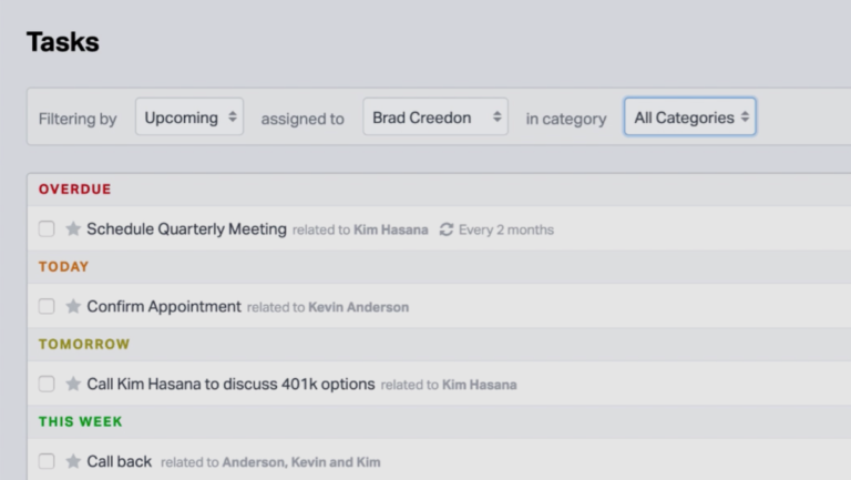 Product Tours | Wealthbox CRM
