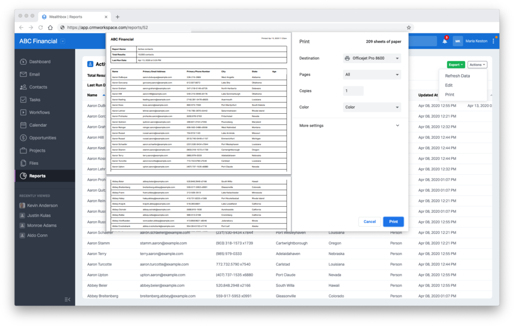New in Wealthbox: Reports Upgrade | Wealthbox CRM