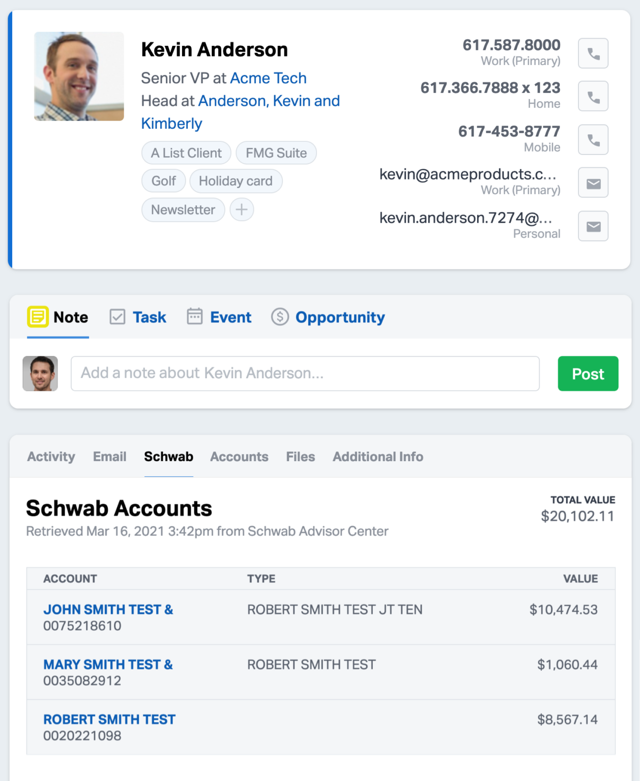 Introducing the Wealthbox + Schwab Integration | Wealthbox CRM