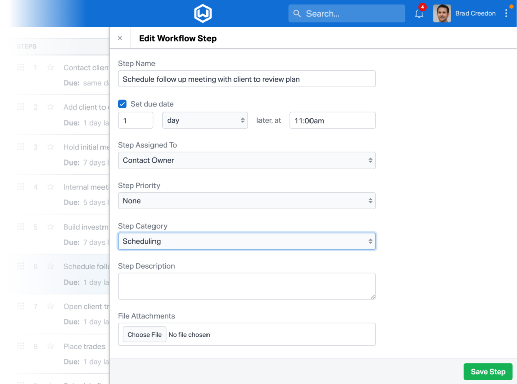 New in Wealthbox: Workflow Step Categories | Wealthbox CRM