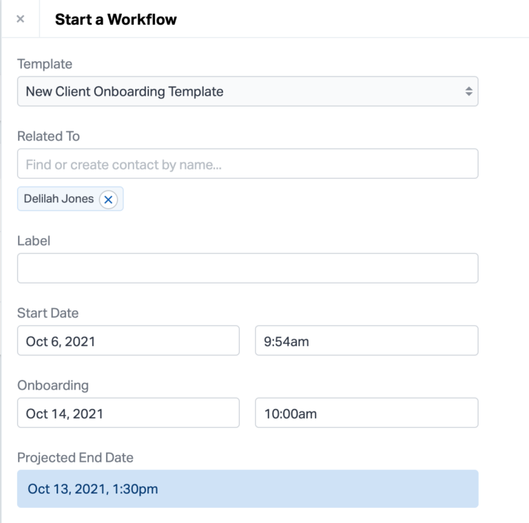 Introducing Workflow Milestones | Wealthbox CRM