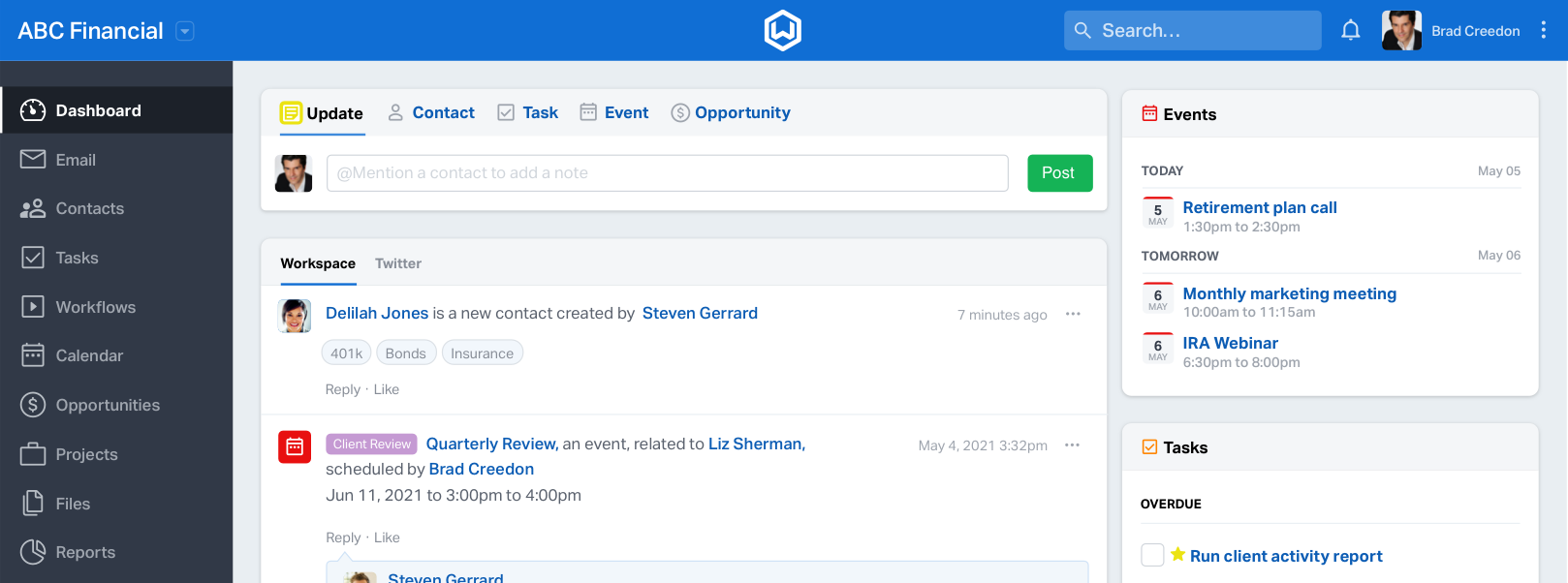 Wealthbox CRM | CRM For Financial Advisors