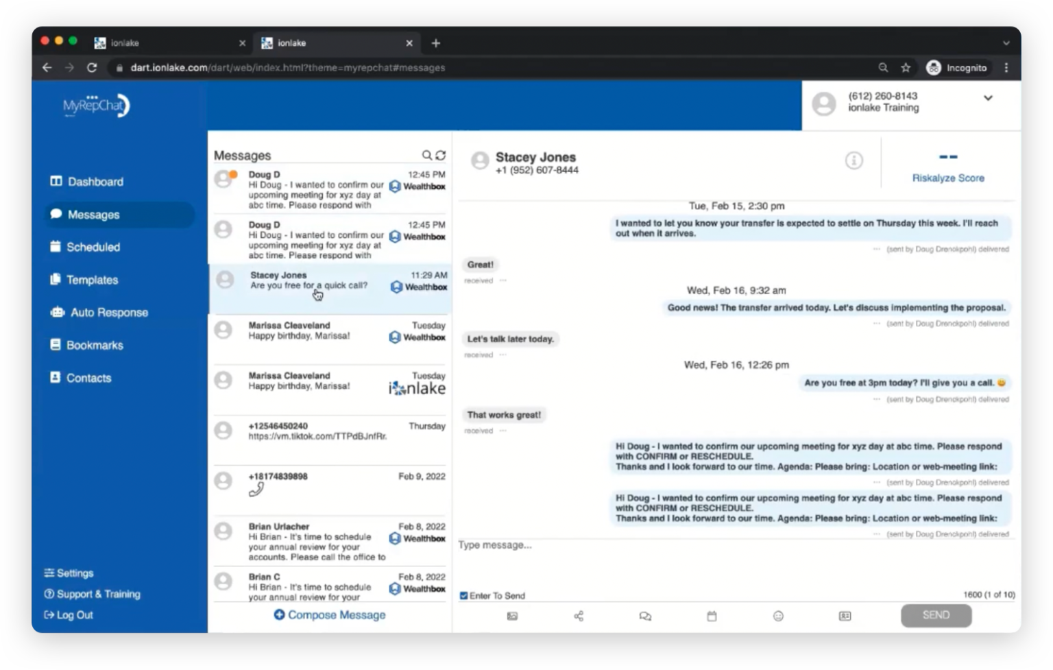 Get Started with Wealthbox + MyRepChat