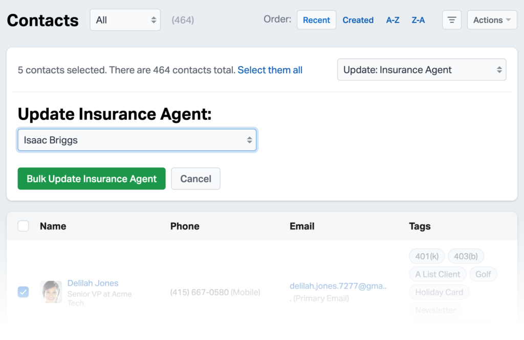 Introducing Customized Contact Roles | Wealthbox CRM