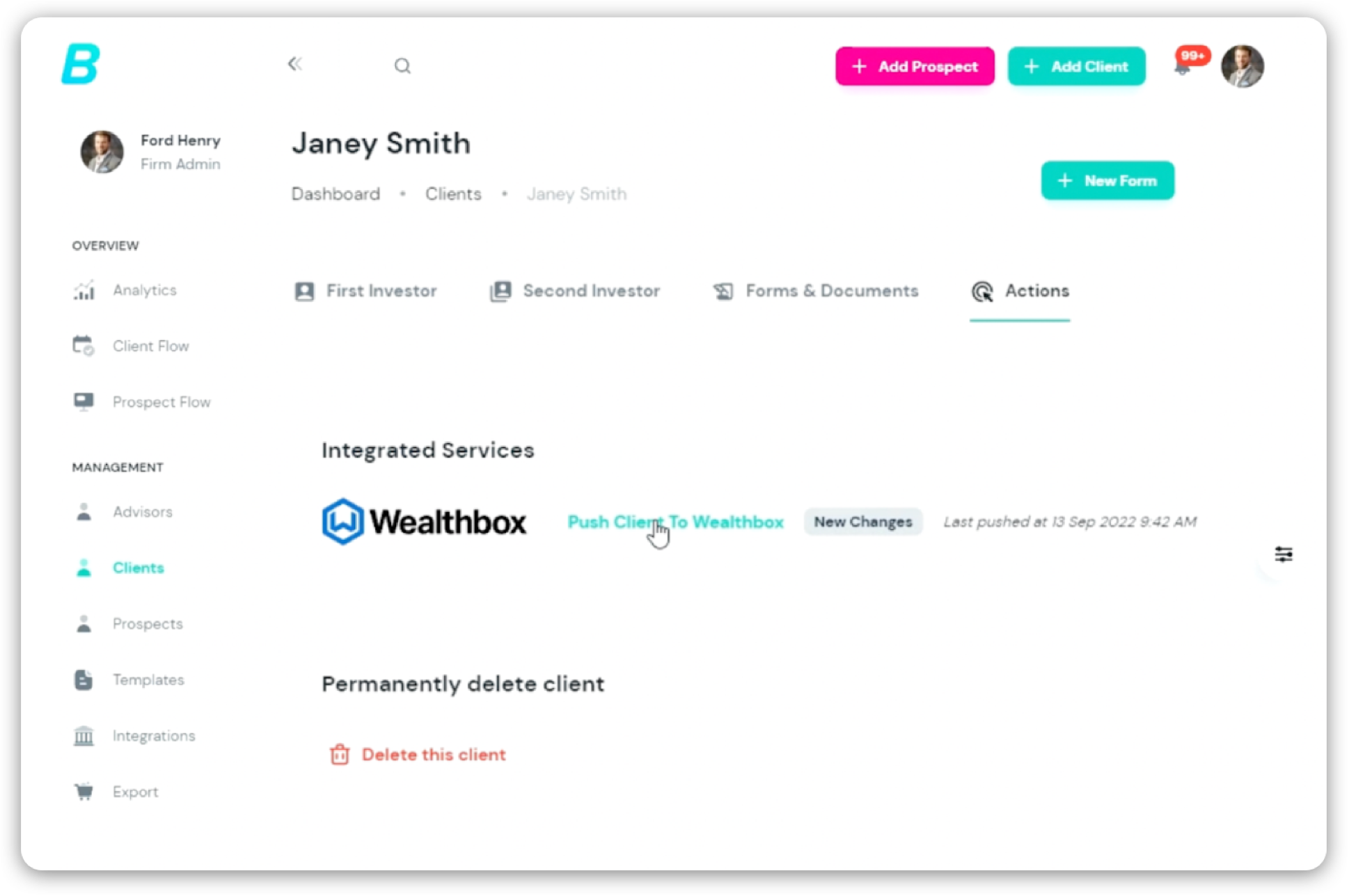Bitsy Partners with Wealthbox to Supercharge Client Onboarding | Wealthbox CRM