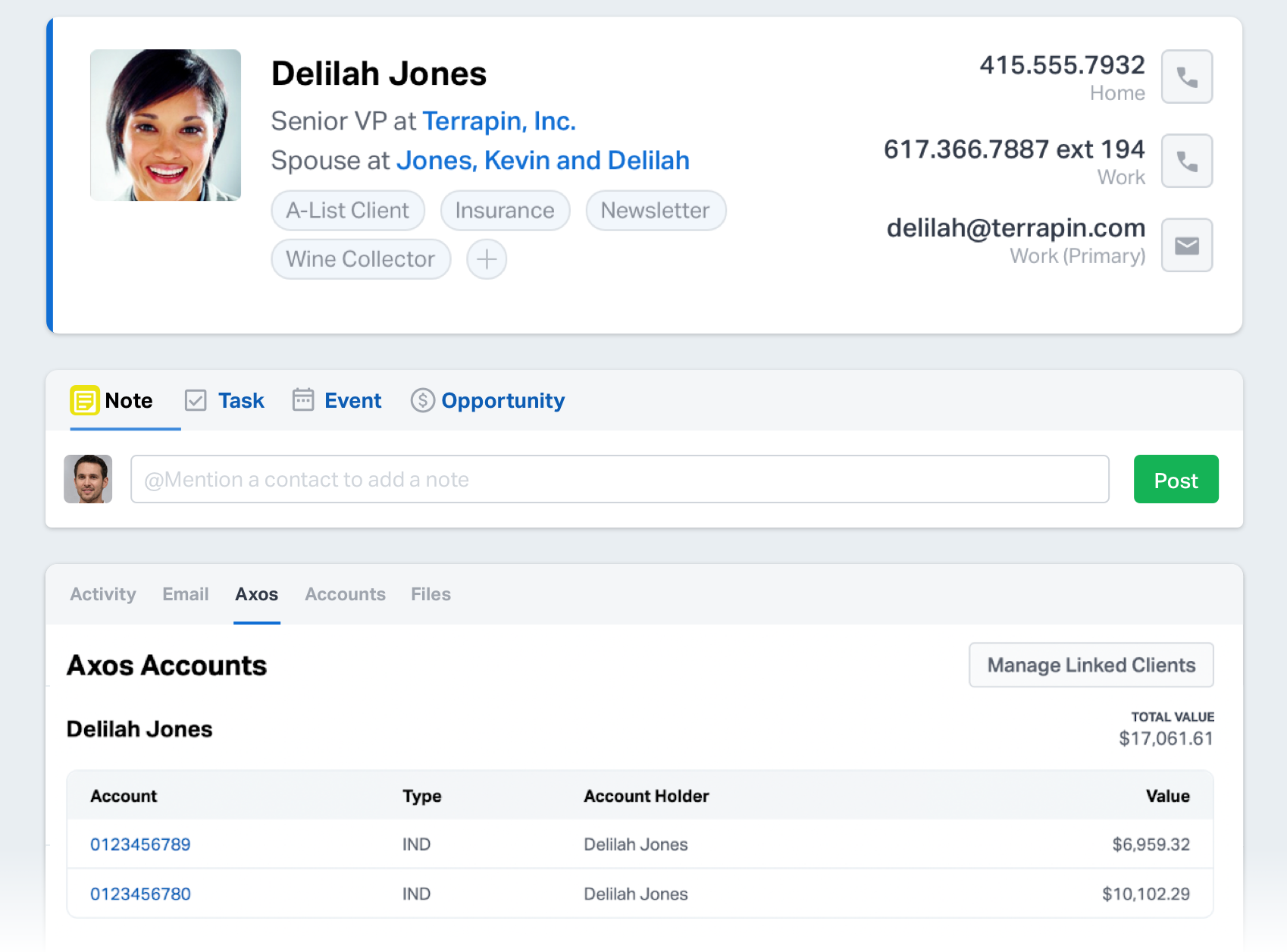 Wealthbox Announces Integration with Axos Advisor Services | Wealthbox CRM