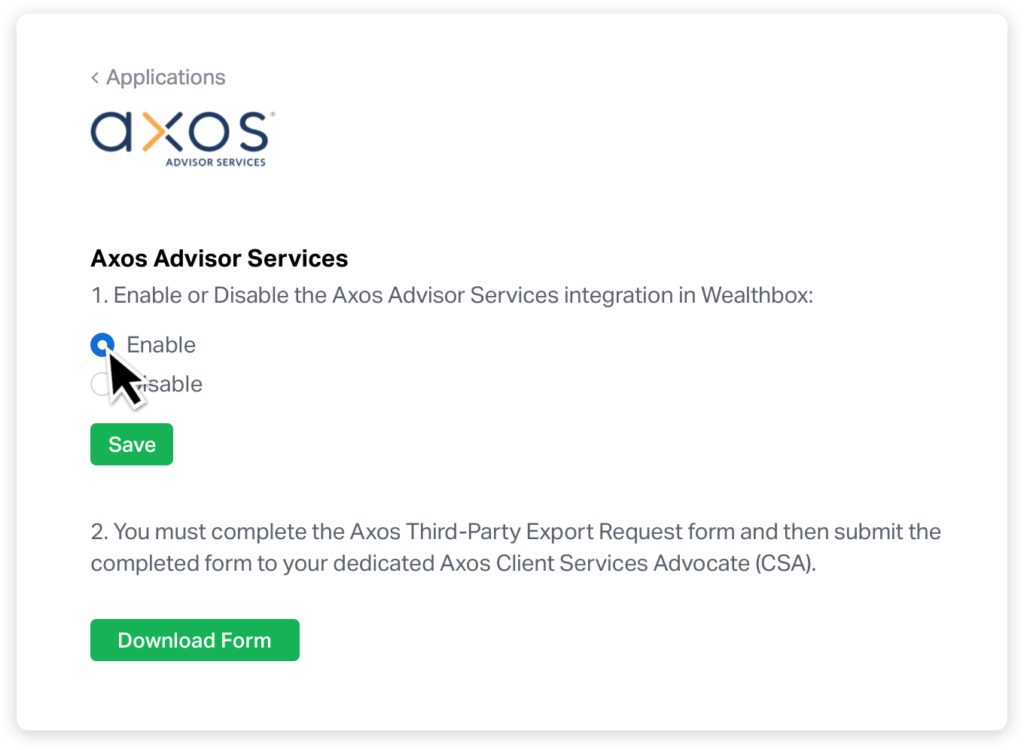 Wealthbox Announces Integration with Axos Advisor Services | Wealthbox CRM