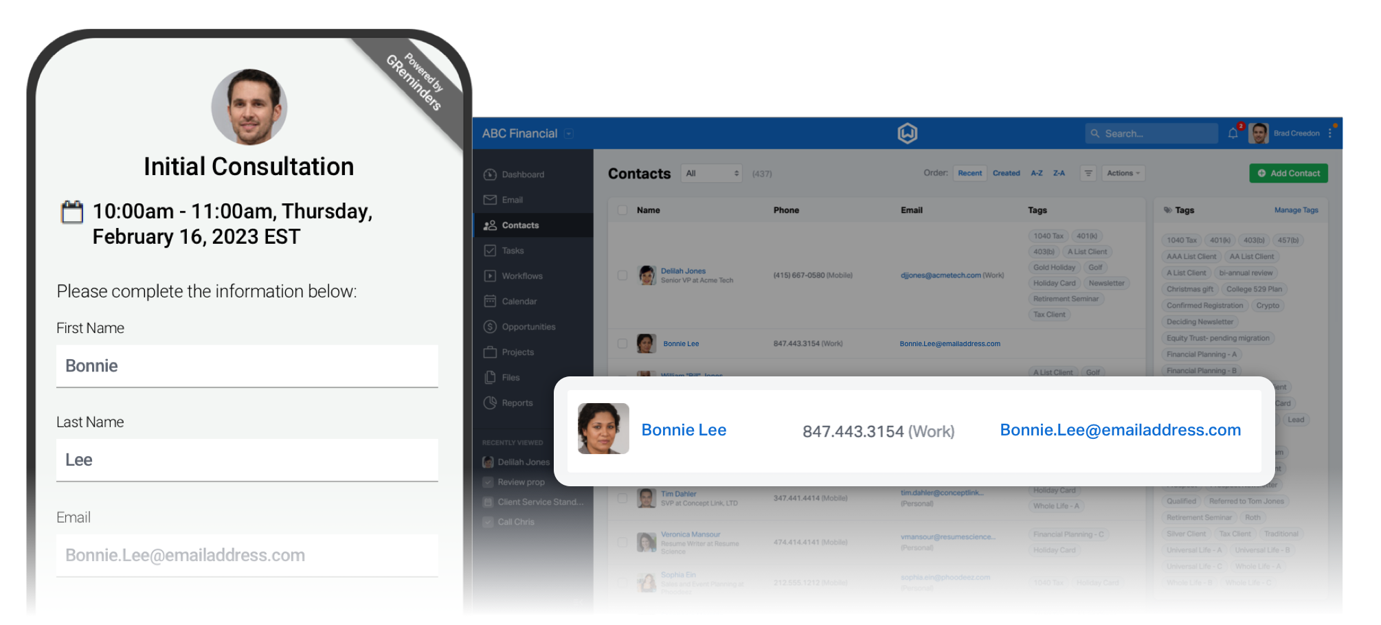 GReminders Integrates with Wealthbox to Automate Scheduling and ...