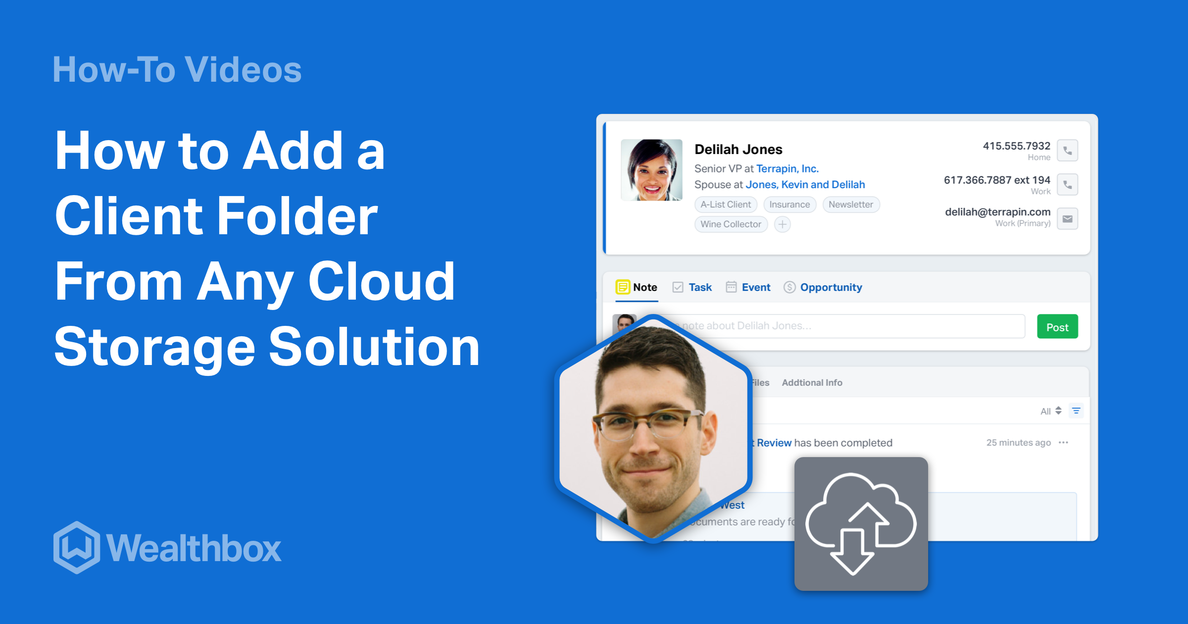 How to Add a Client Folder from Any Cloud Storage Solution | Wealthbox CRM