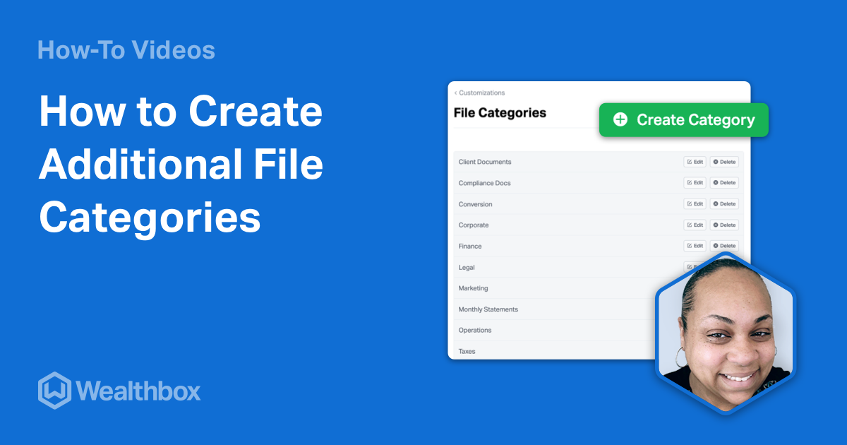 How to Create Additional File Categories | Wealthbox CRM