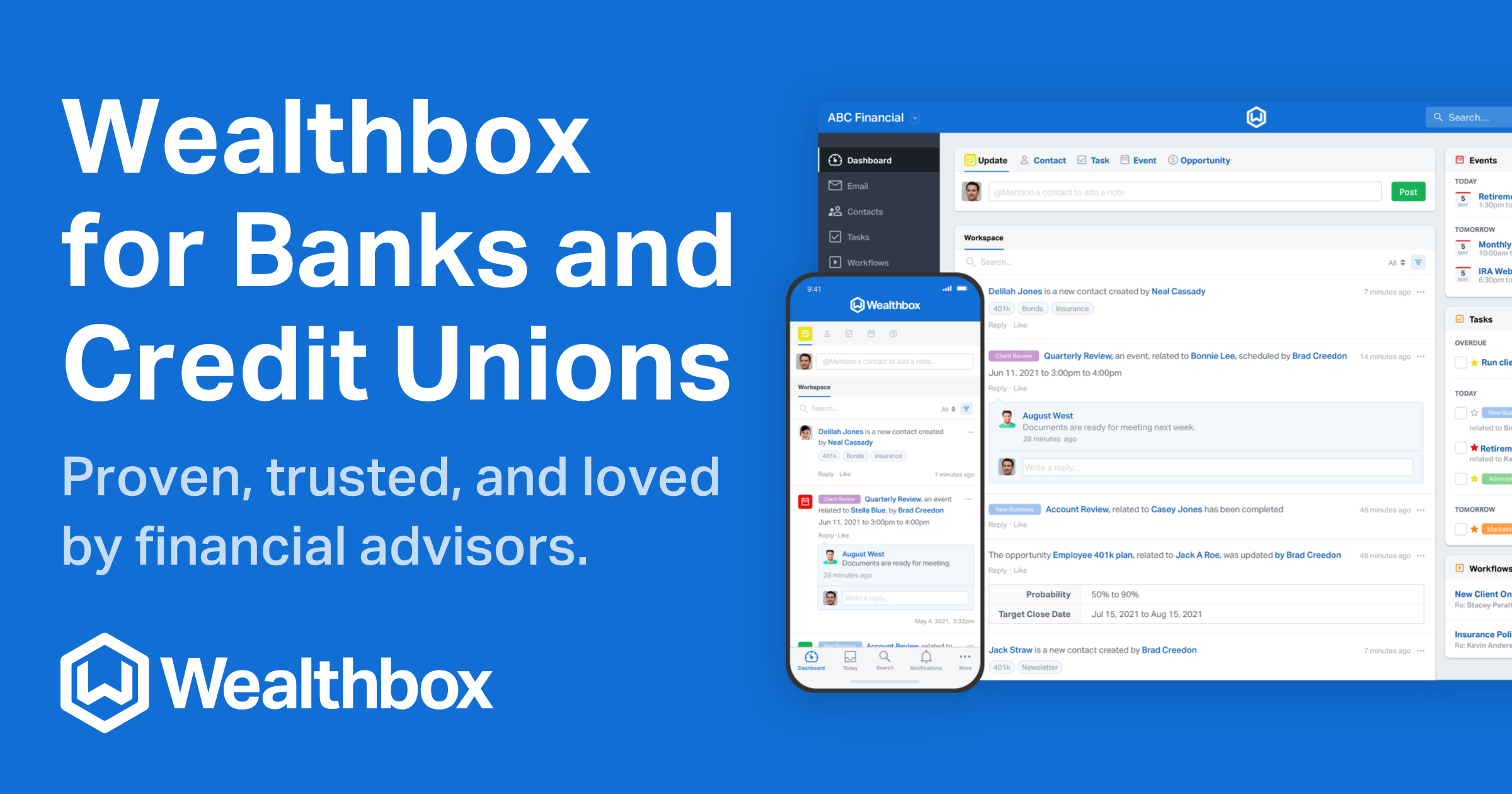 Wealthbox for Banks & Credit Unions | Wealthbox CRM