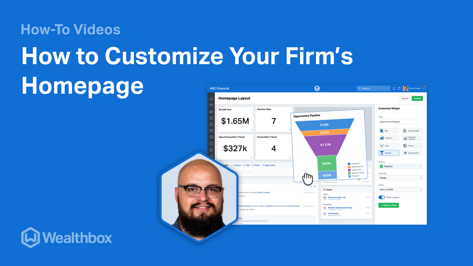 How to Customize Your Firm’s Homepage | Wealthbox CRM