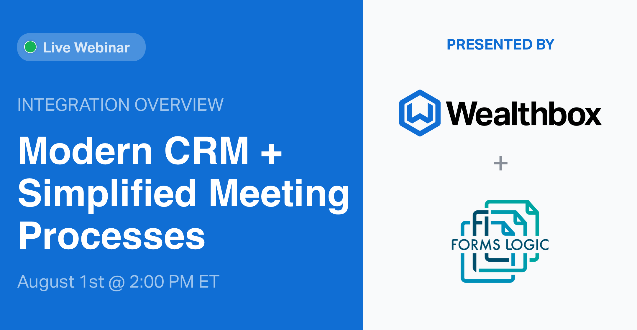 How Advisors Use Wealthbox + Forms Logic to Simplify Their Meeting Processes | Wealthbox CRM