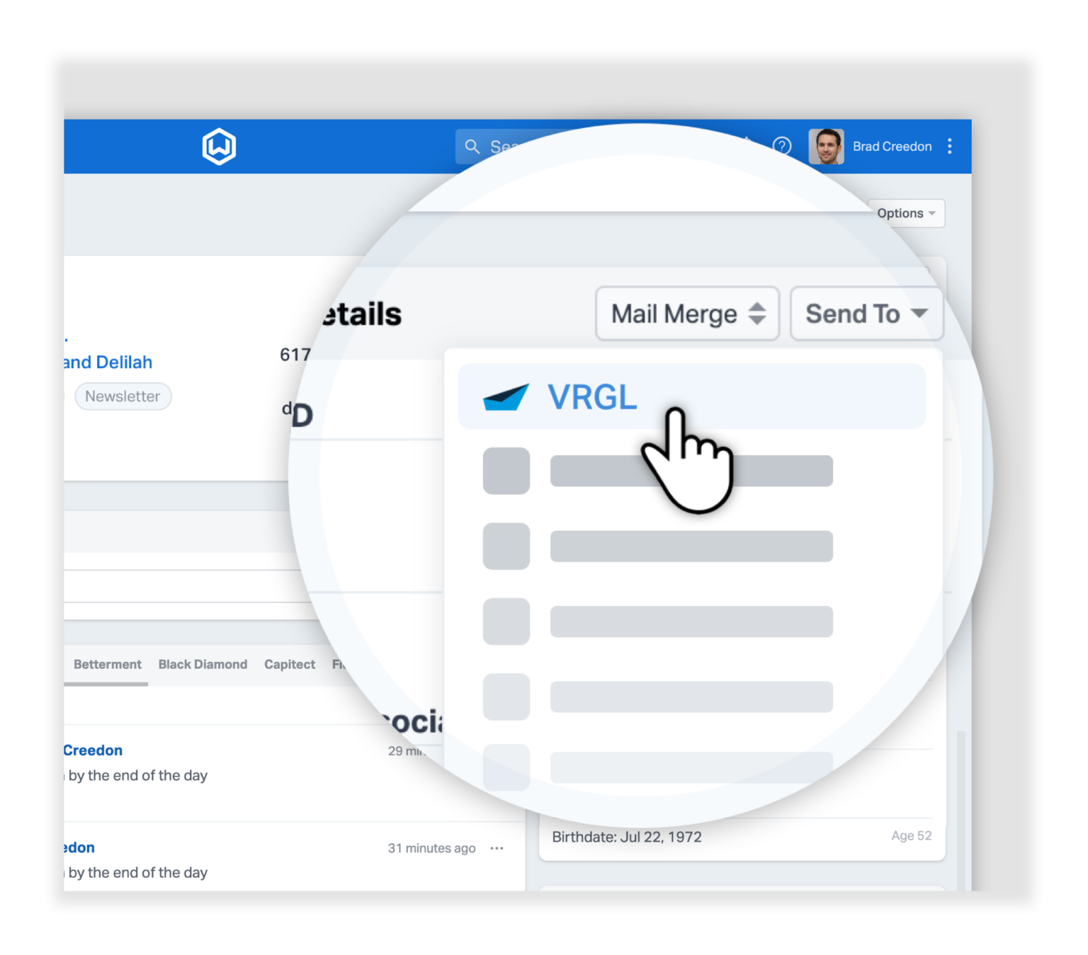 Get Started with Wealthbox + VRGL | Wealthbox CRM