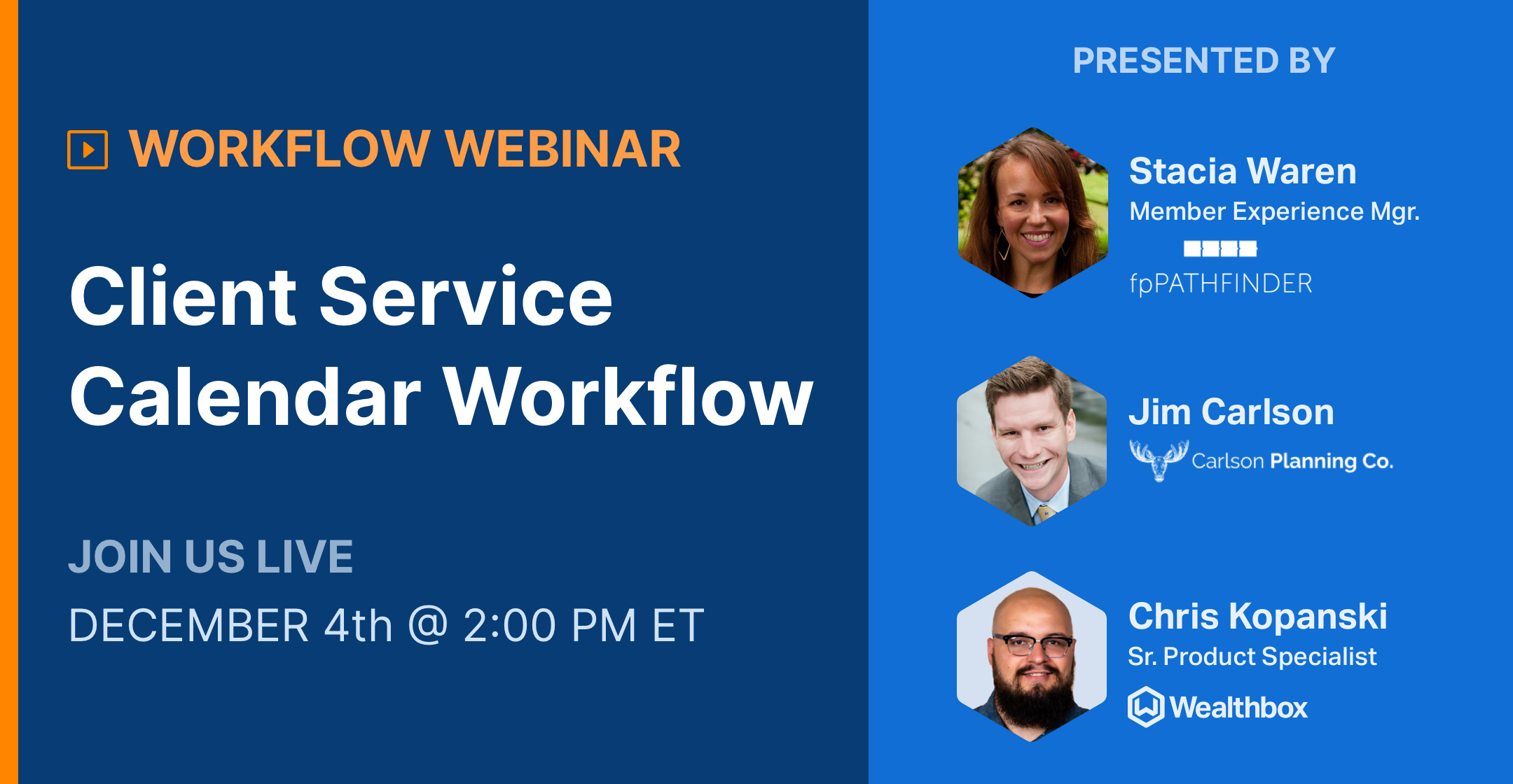 Client Service Calendar Workflow with fpPathfinder + Wealthbox | Wealthbox CRM