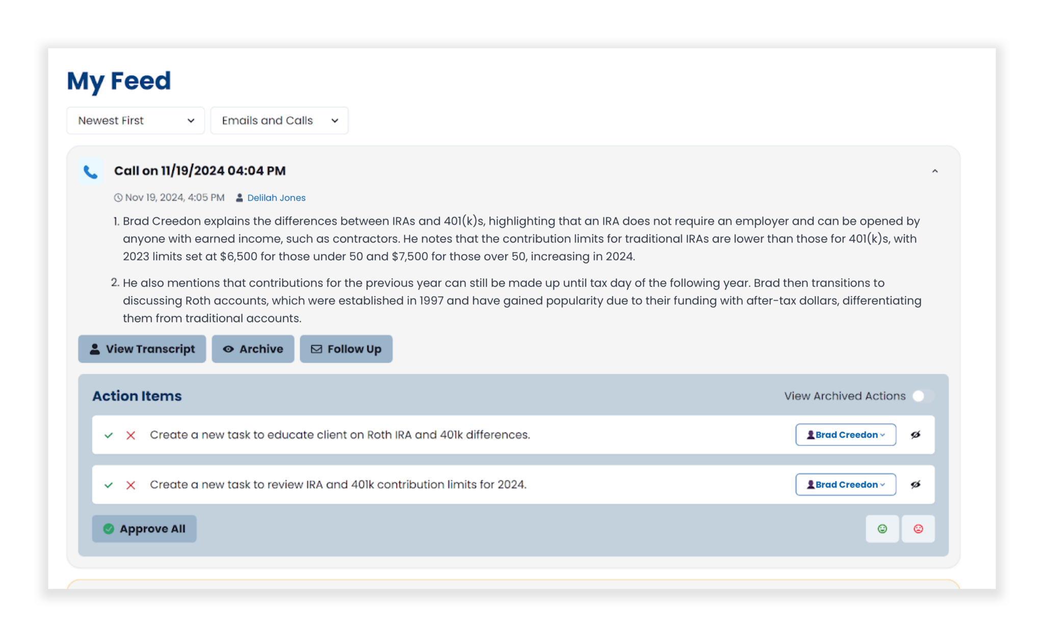 Get Started with Wealthbox + DataDasher | Wealthbox CRM