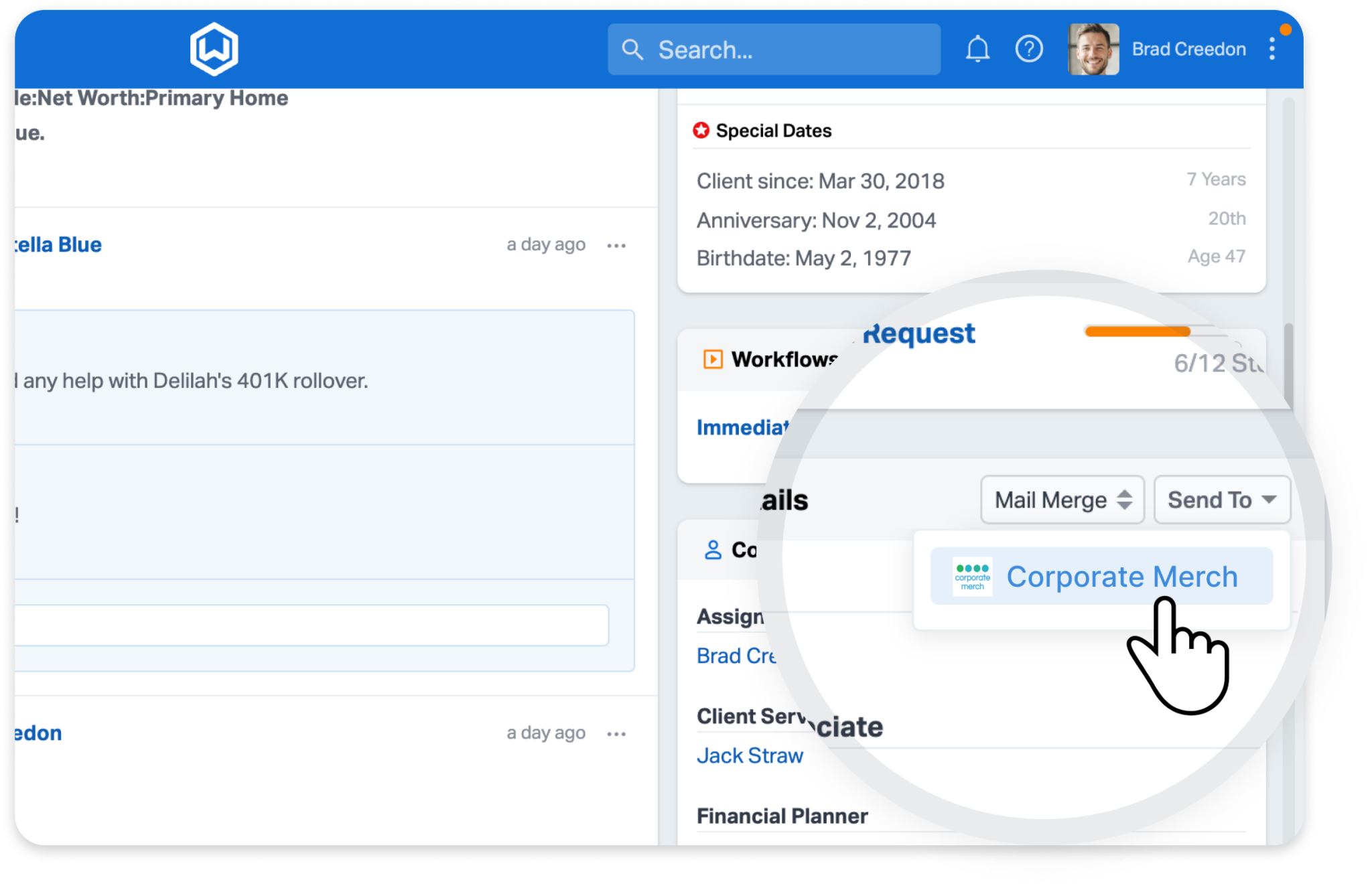 Corporate Merch Partners with Wealthbox to Simplify and Scale Personalized Gifting | Wealthbox CRM