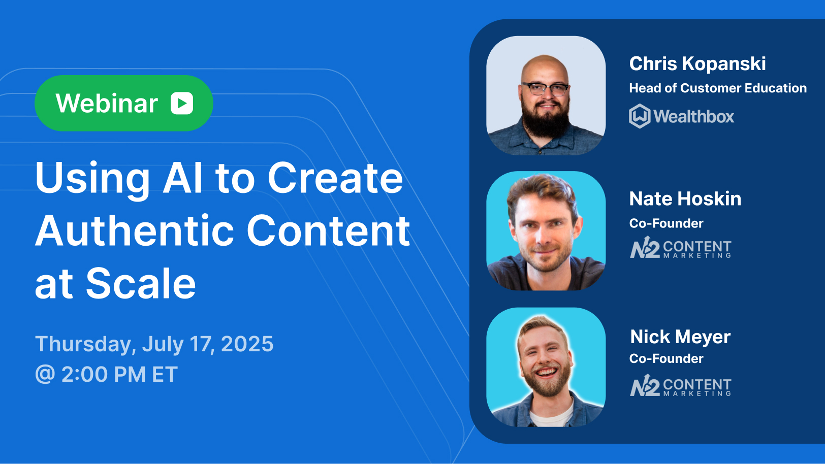 Using AI to Create Authentic Content at Scale | Wealthbox CRM